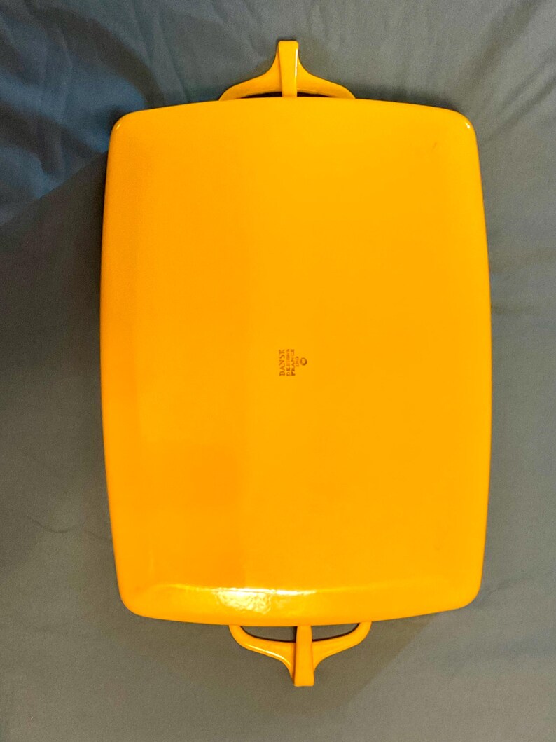 Dansk Yellow Enamel Baking Pan, 13x10” - Etsy