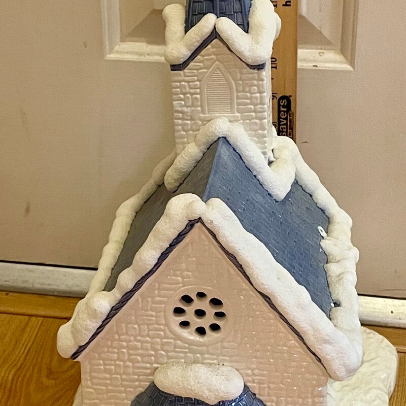 Lighted Ceramic Church - Etsy