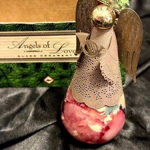 5” Angel of Love Ornament - Etsy