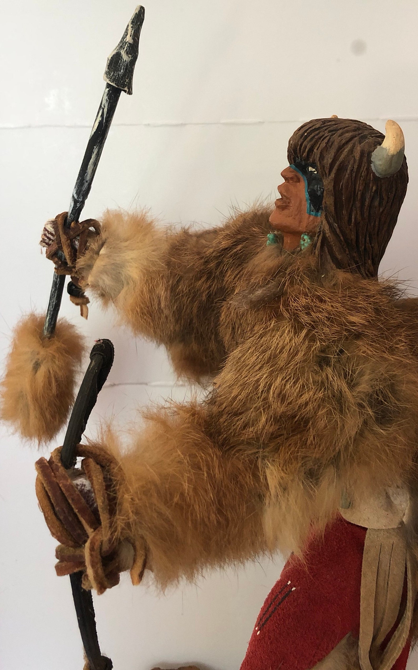 14” Buffalo Hunter Native American Hand Made. - Etsy