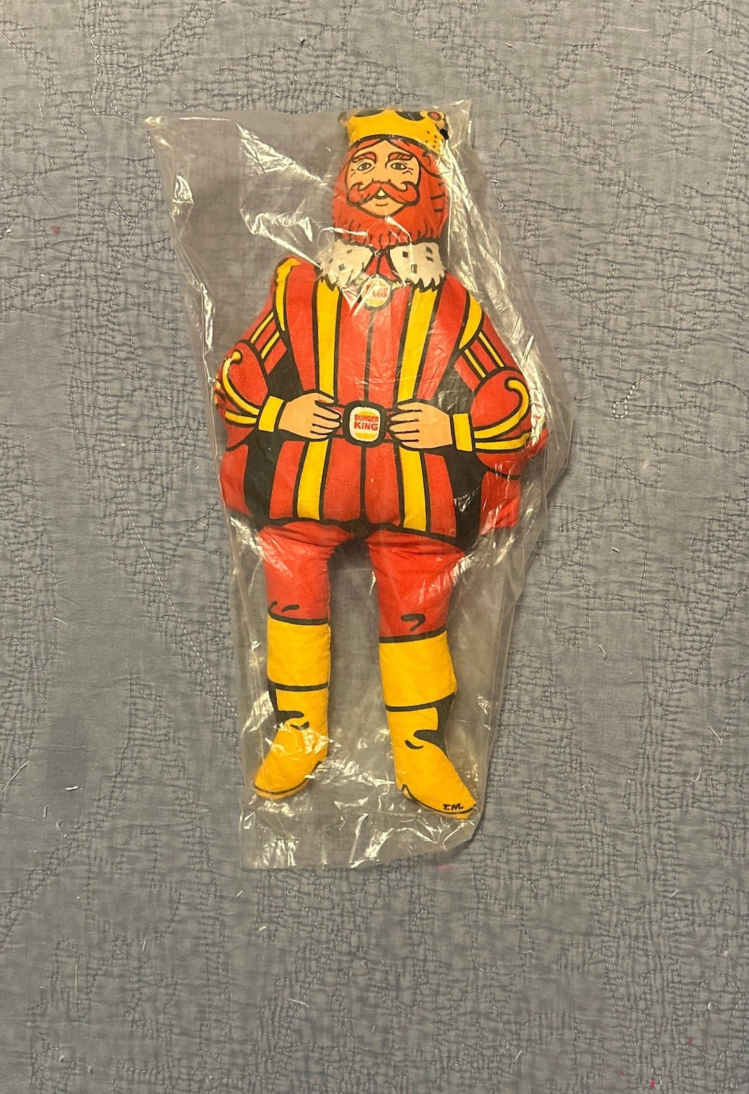 13.5” Burger King Vintage Cloth Doll - Etsy