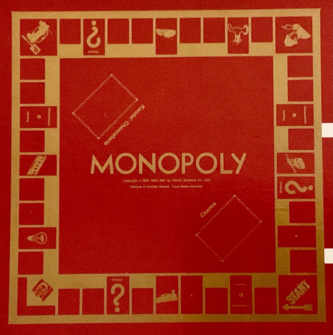 Monopoly German/french Deluxe Game, Vintage 1960s, Red Box, Rare Find ...