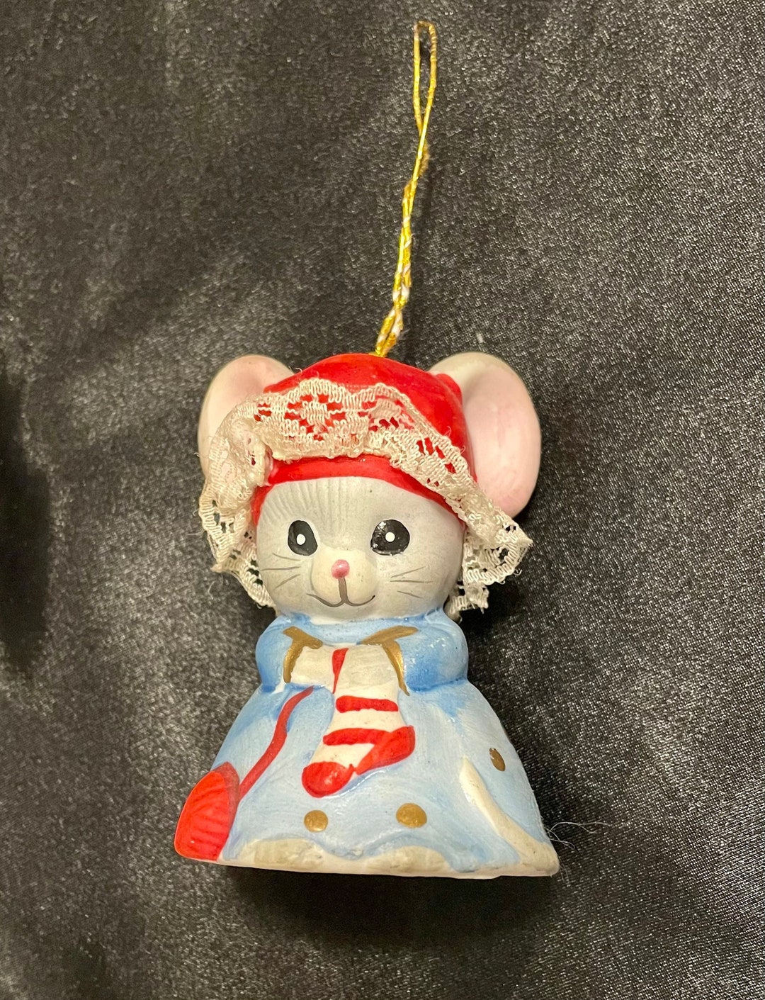 3" Christmas Mouse Bell Knitting - Etsy