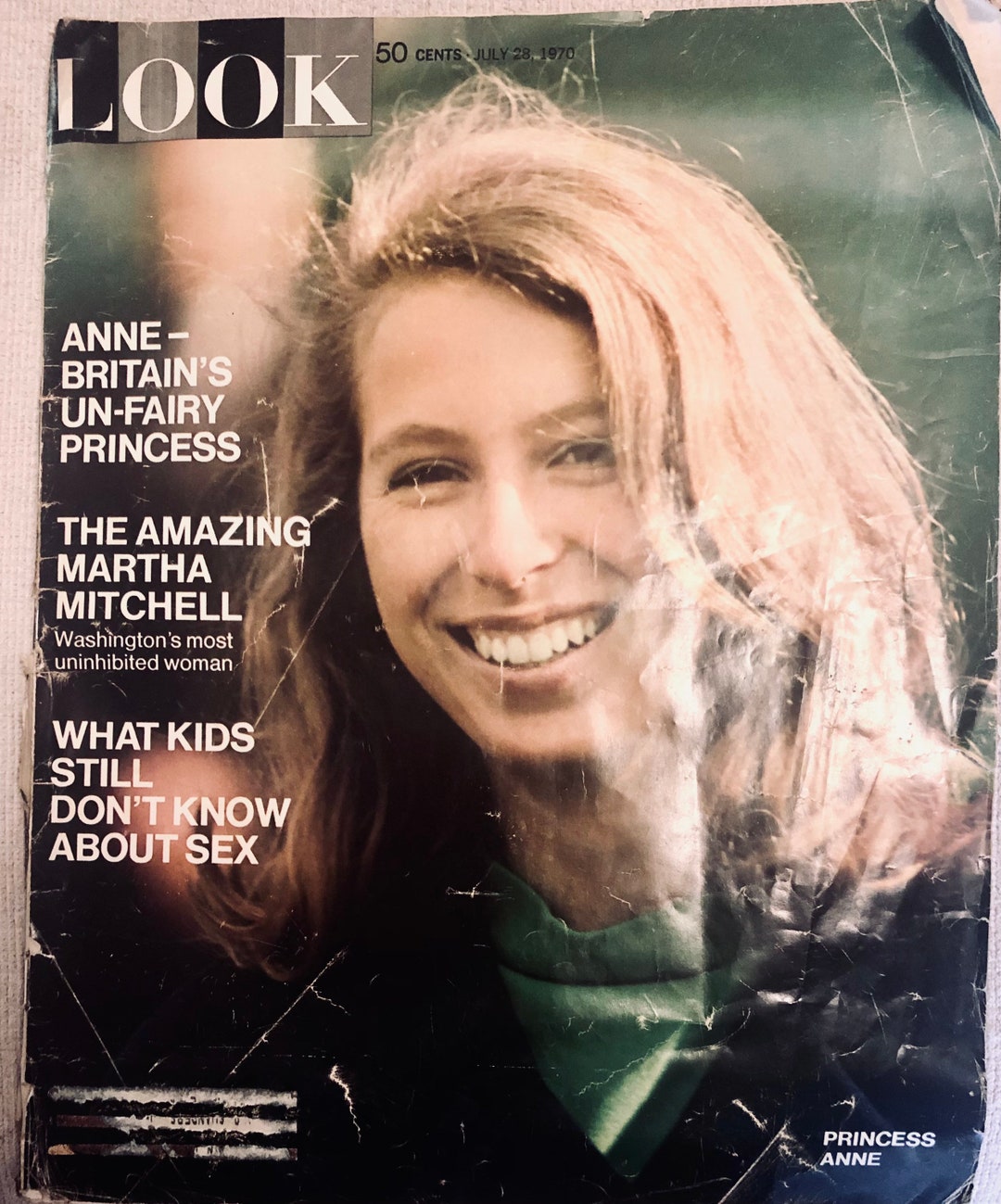 1970 Look Magazine July 28 Featuring Princess Anne - Etsy