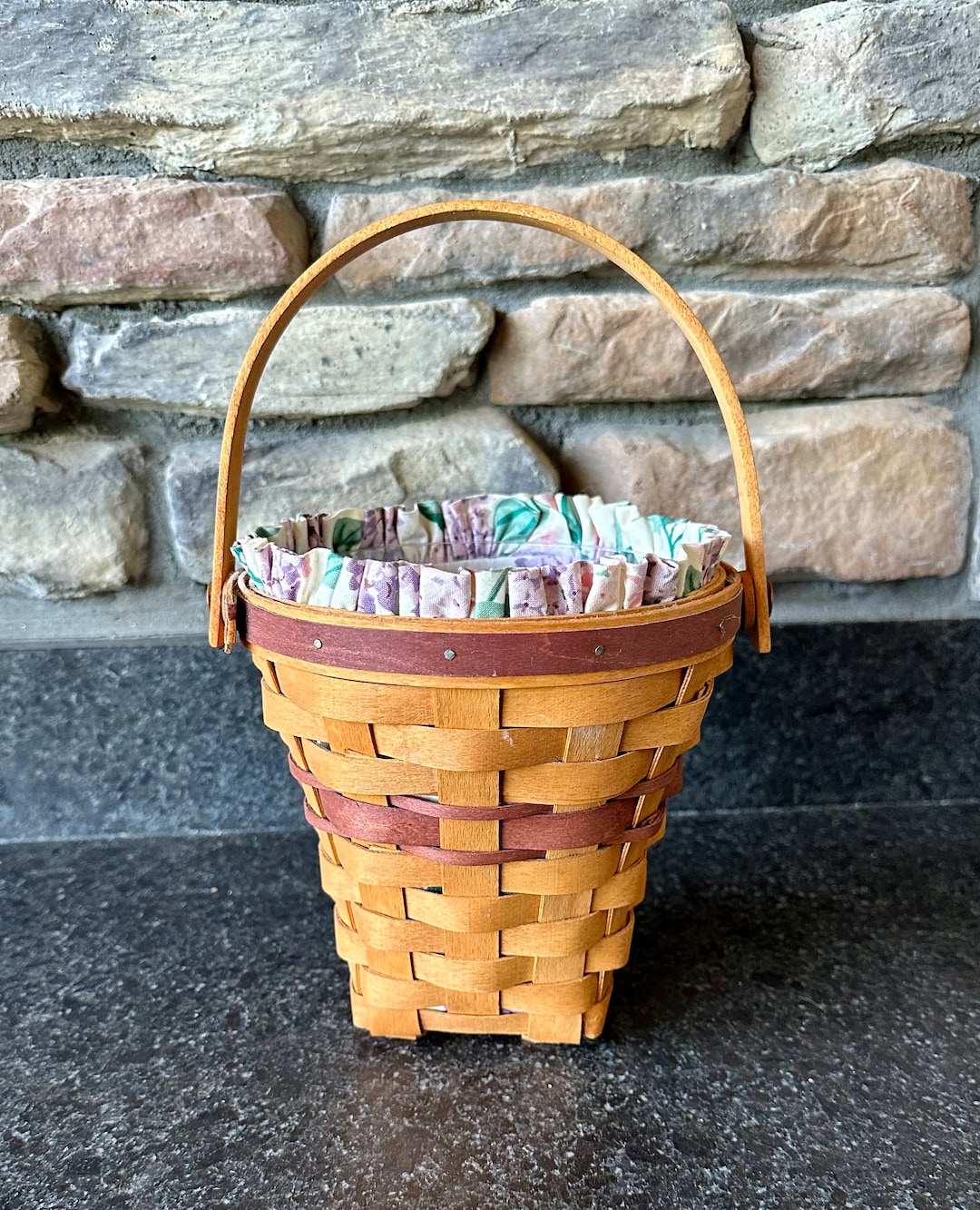 7” Basket Longaberger 1994 May Series Lilac - Etsy