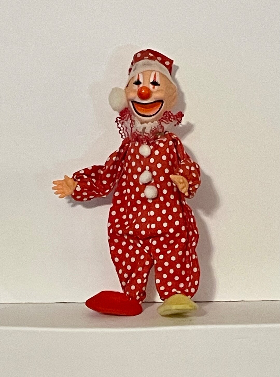 9" Clown Posable and Happy Face - Etsy