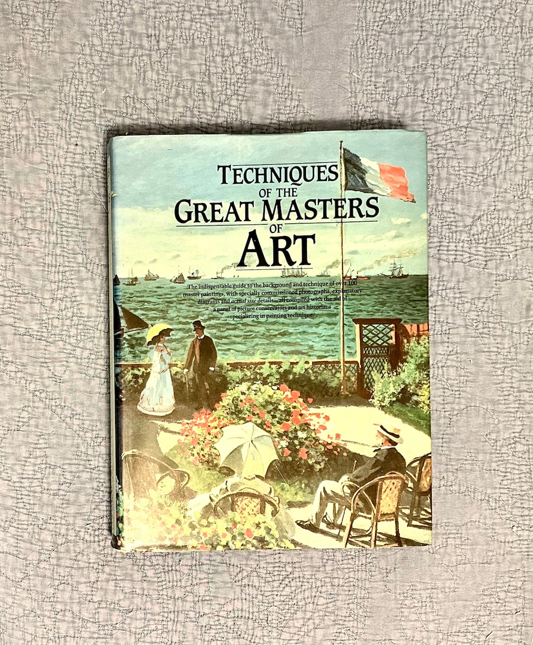 12” Art Book: Techniques of the Great Masters of Art 1986 - Etsy