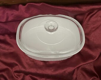 Corningware French White Oval Casserole F-12-B 1.8 Liter 1 1/2 Qt. - Etsy