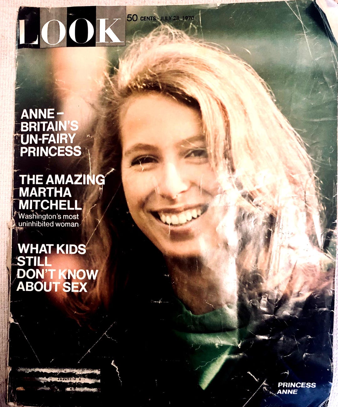 Princess Anne, Look Magazine July 28, 1970 - Etsy