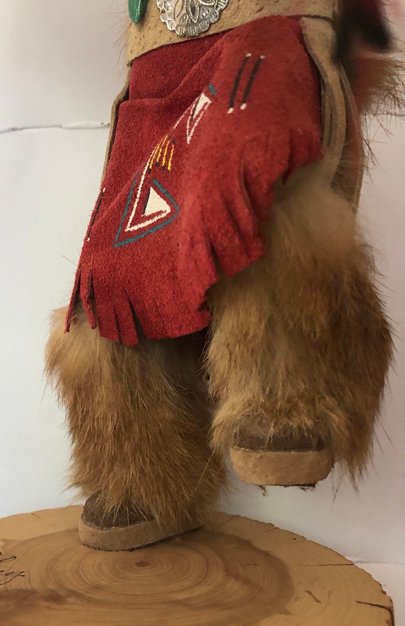 14” Buffalo Hunter Native American Hand Made. - Etsy