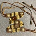 Vintage Native American Concha Leather Tie Belt With Bone Hair-pipe - Etsy