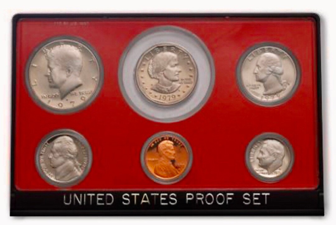 1979s US Proof Coin Set - Etsy