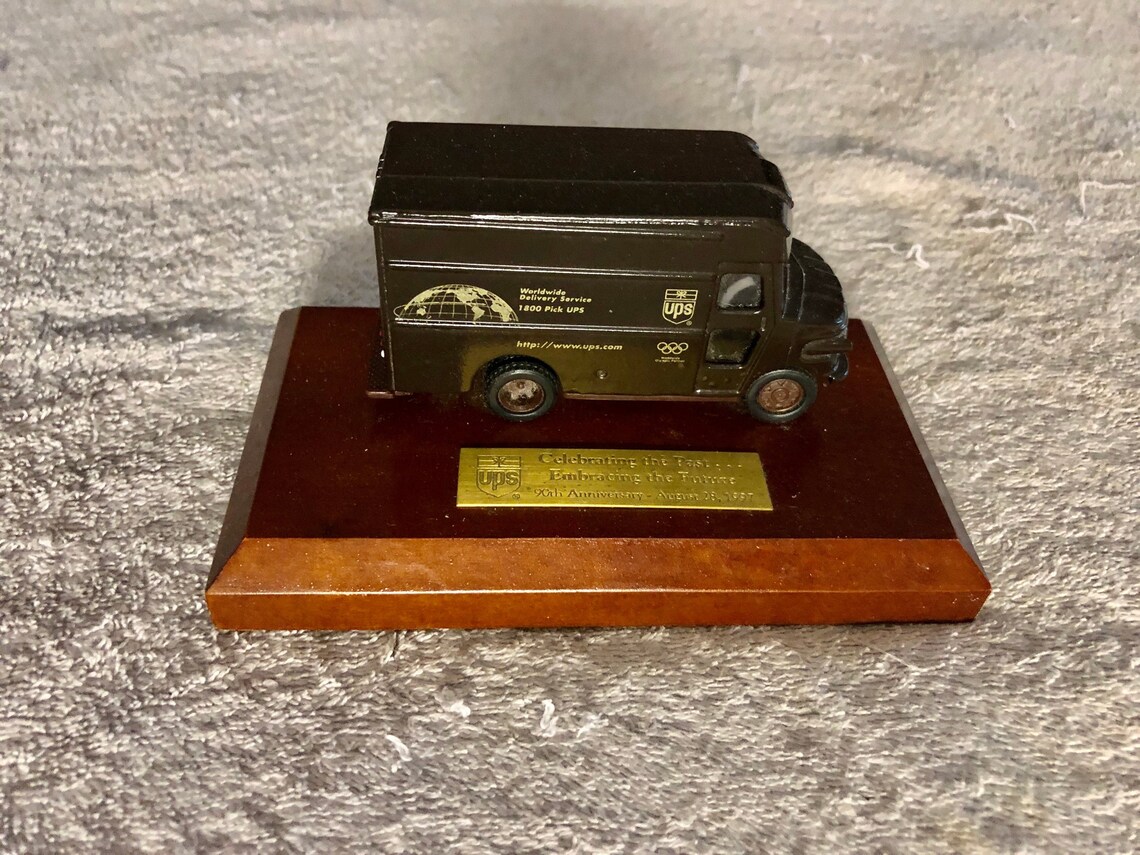 UPS 90th Anniversary UPS Die Cast Delivery Truck 1997 | Etsy