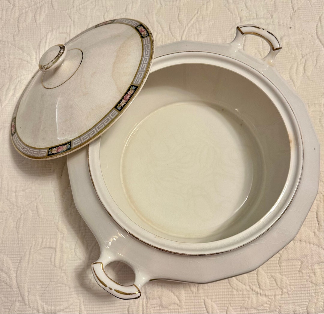 Edwin M Knowles Tureen, Covered Serving Dish 4"h - Etsy