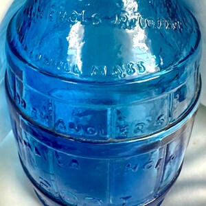 Blue Barrel Glass Bottle Dr Chandler’s Jamaican Ginger Root Bitters, 7. ...