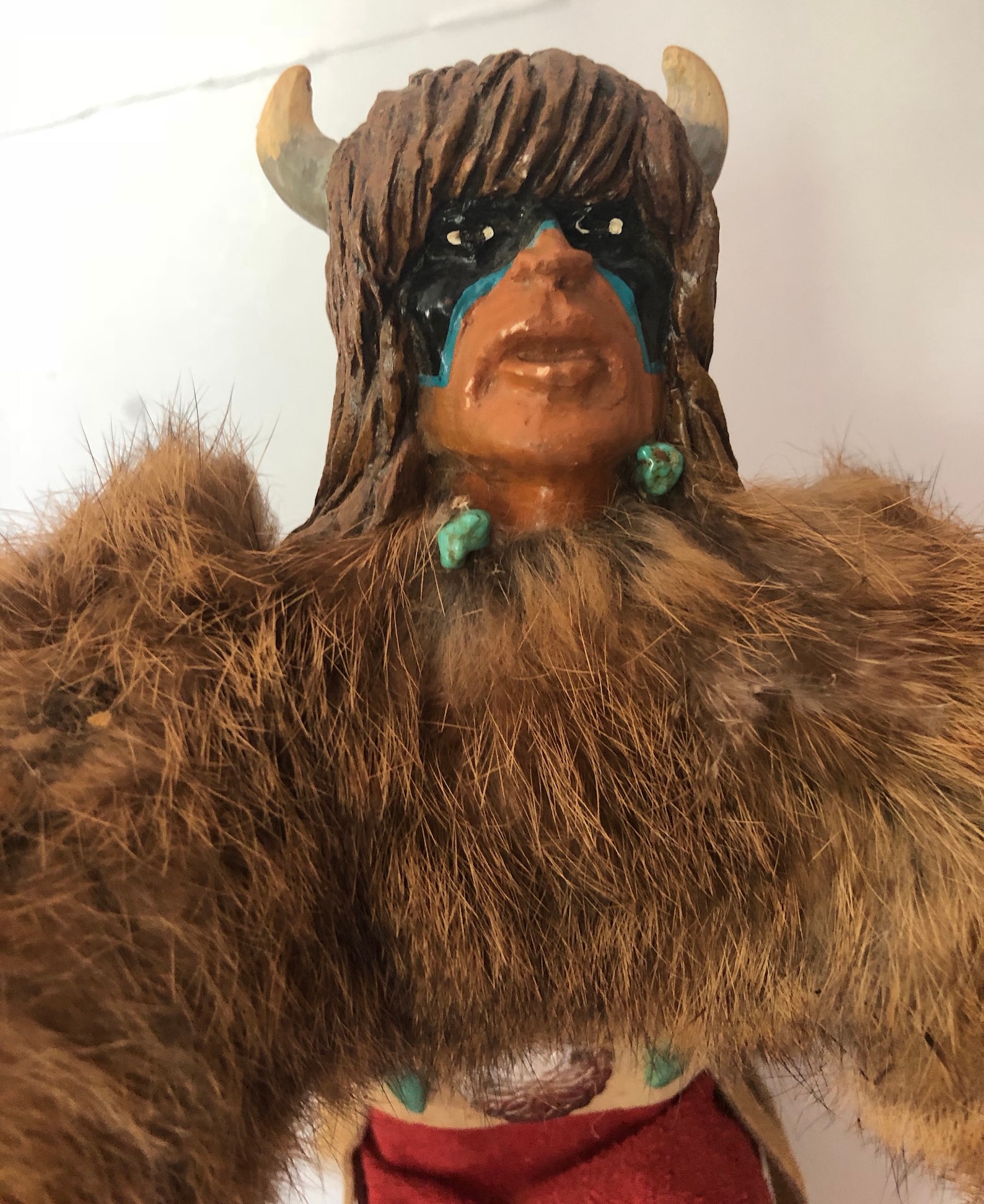 14” Buffalo Hunter Native American Hand Made. - Etsy