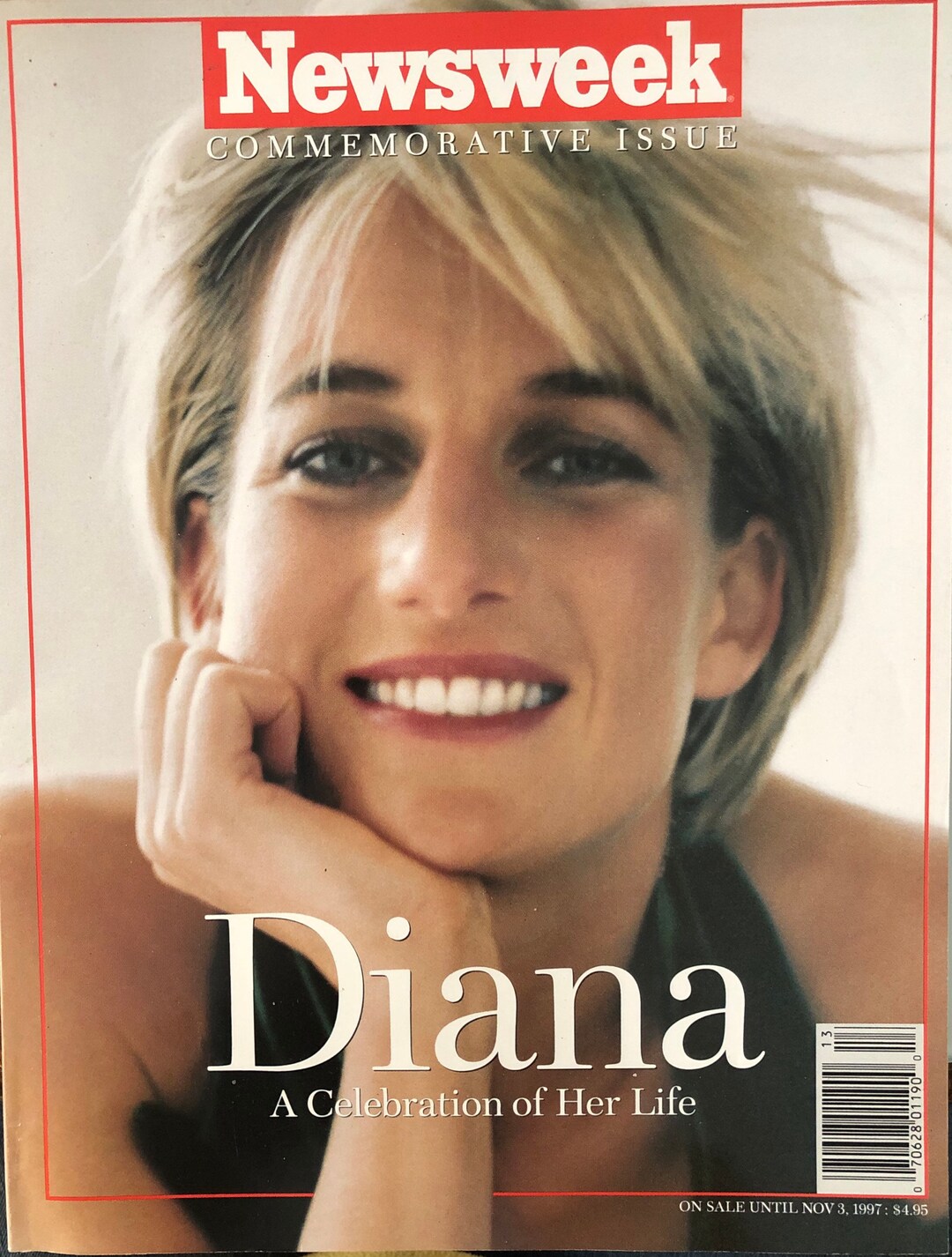 Diane Commemorative Issue From Newsweek Nov 3, 1997 - Etsy