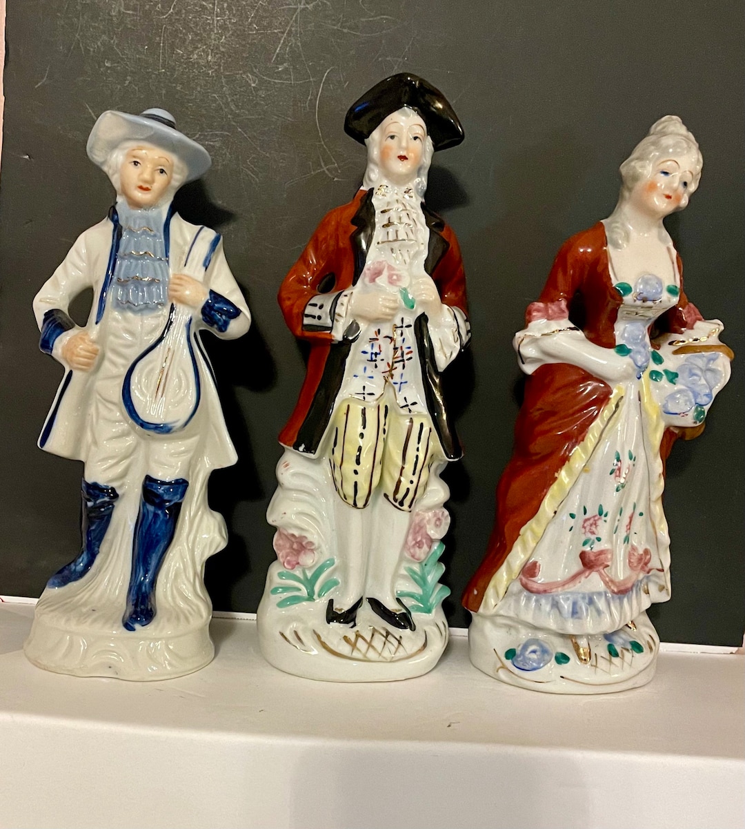 8" Colonial Characters, Choice - Etsy