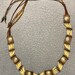 Vintage Native American Concha Leather Tie Belt With Bone Hair-pipe - Etsy
