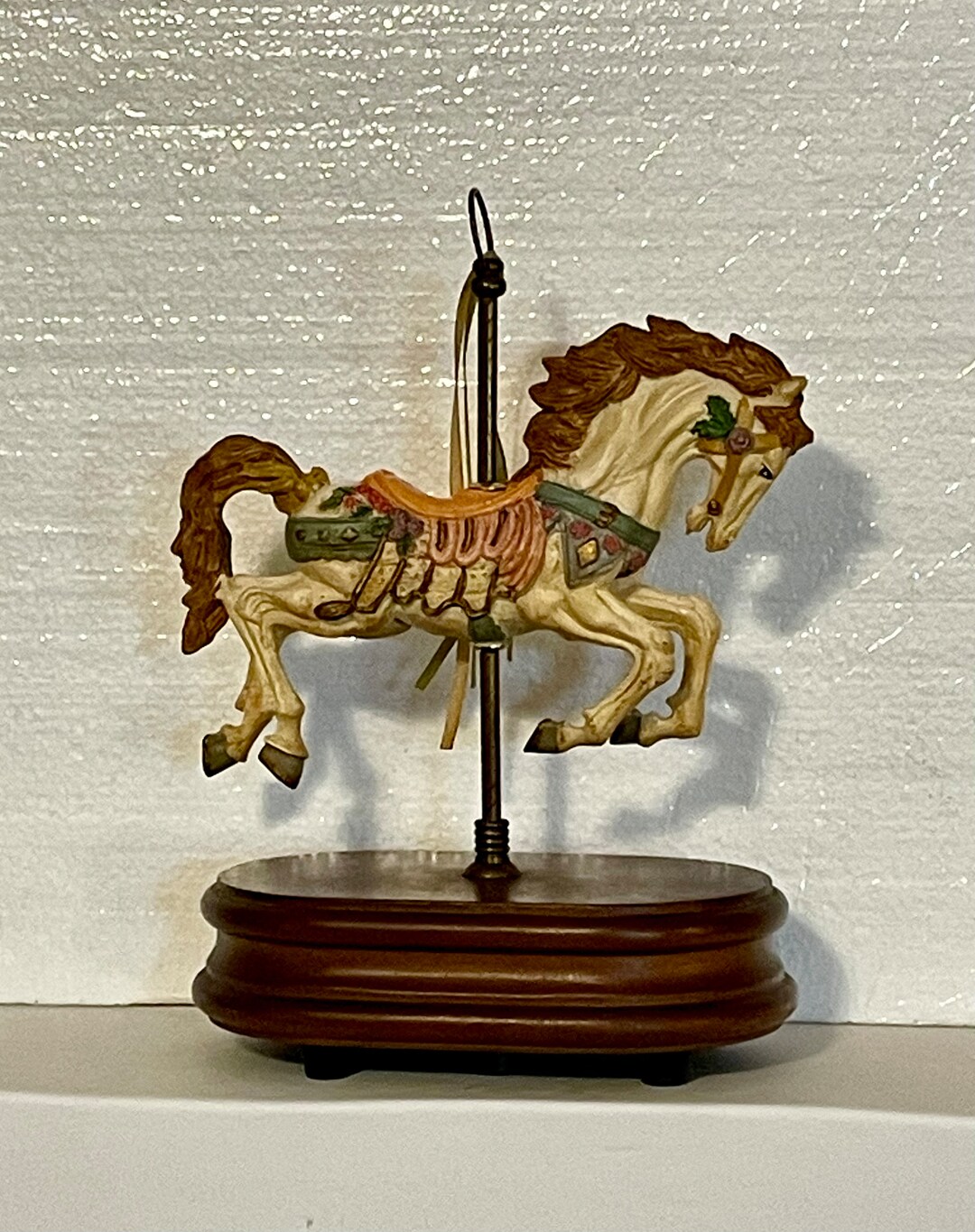 8" Horse, Musical Rotating Carousel From Albert Price Products - Etsy