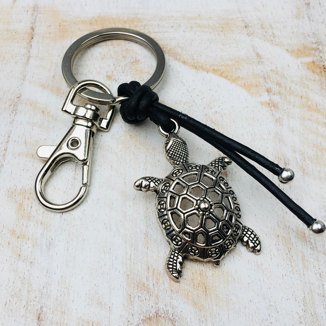 Sea Turtle Key Chain Sea Turtle Bag Charm Ocean Backpack - Etsy