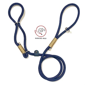 Figure of Eight / Slip Lead (2 in 1) Leash / Head Collar - Etsy UK