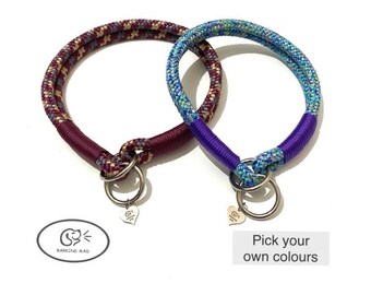 Rope Dog Collar | Etsy