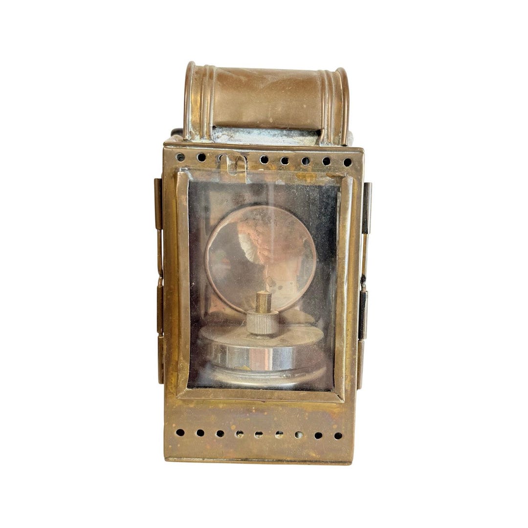 1962 Hugo Zweigle Germany Esslingen Railroad Mining Carbide Lantern ...