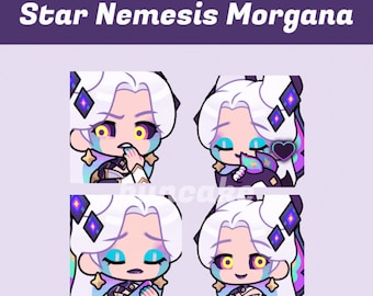 Star Guardian Soraka Animated Emotes | League of Legends - Etsy UK