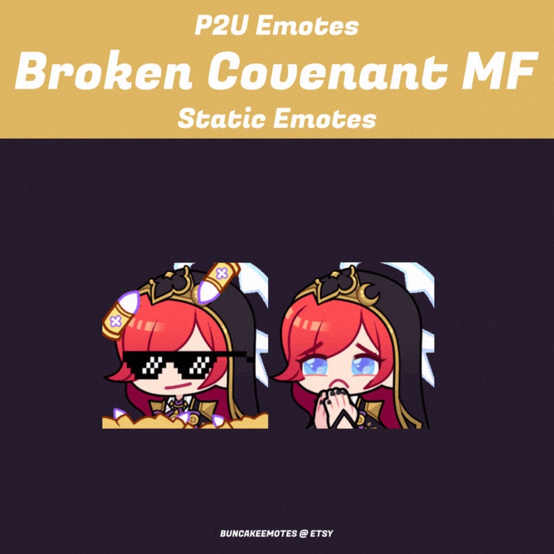 Broken Covenant Miss Fortune Animated Emotes | League of Legends - Etsy