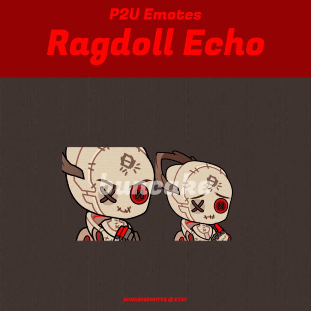 Ragdoll Echo Animated Emotes | Overwatch - Etsy