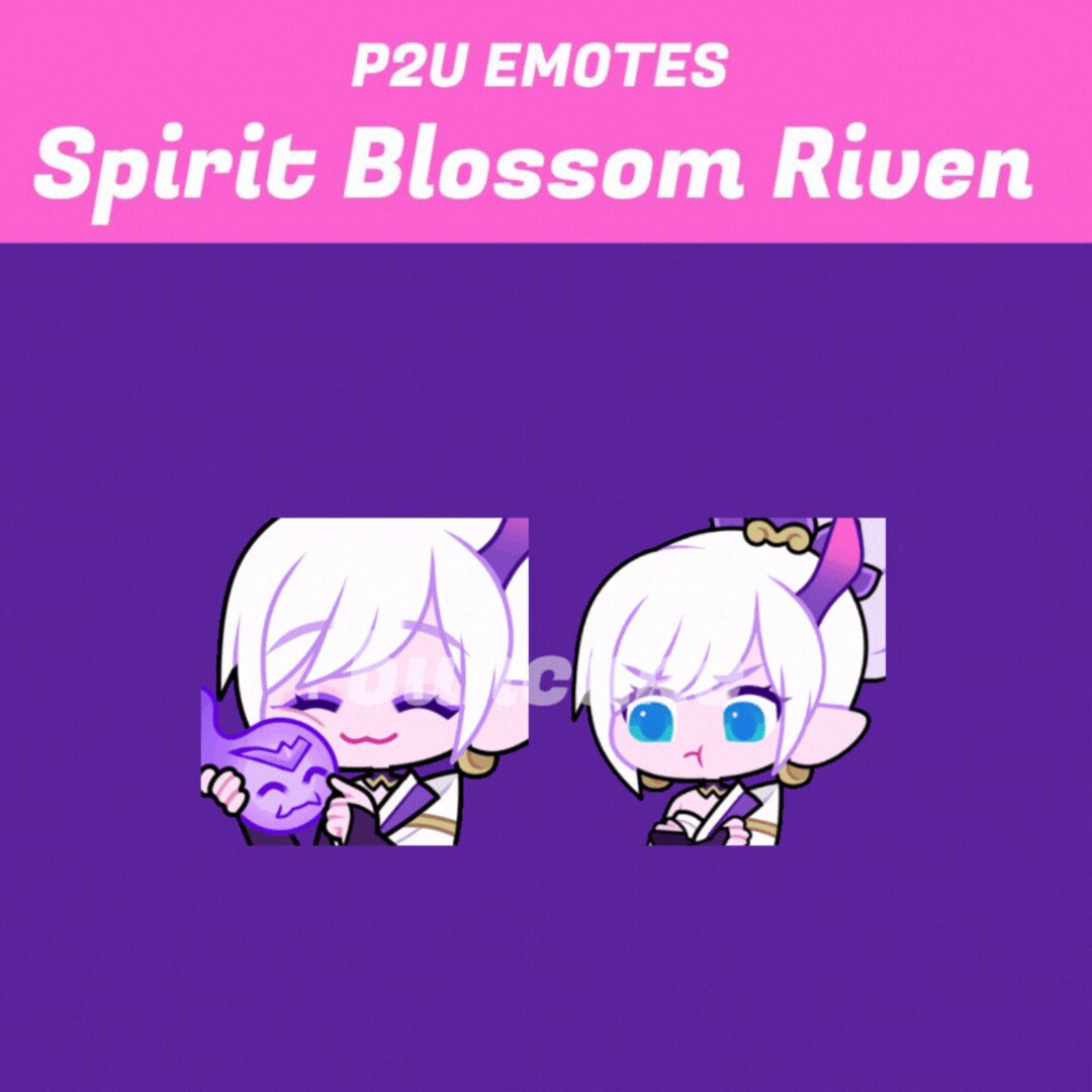 P2U Animated Emotes | Spirit Blossom Riven - Etsy