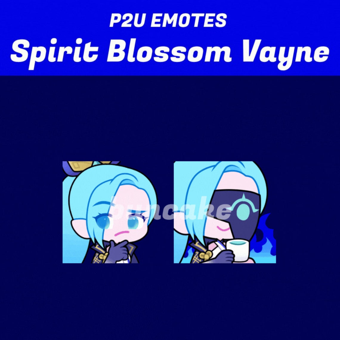 Spirit Blossom Vayne Emotes | League of Legends - Etsy