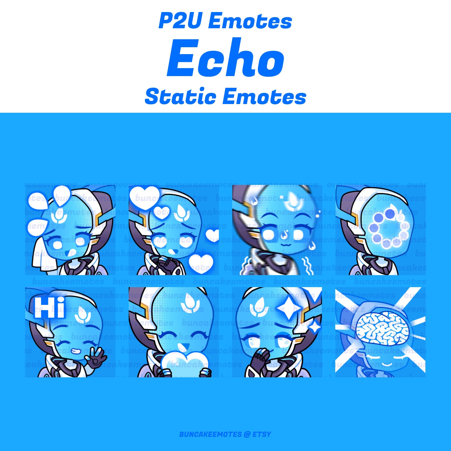 Echo Emotes | Overwatch 2 - Etsy