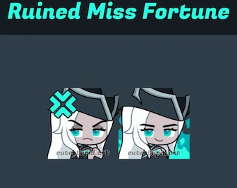 Ruined Miss Fortune Animated Emotes | League of Legends - Etsy