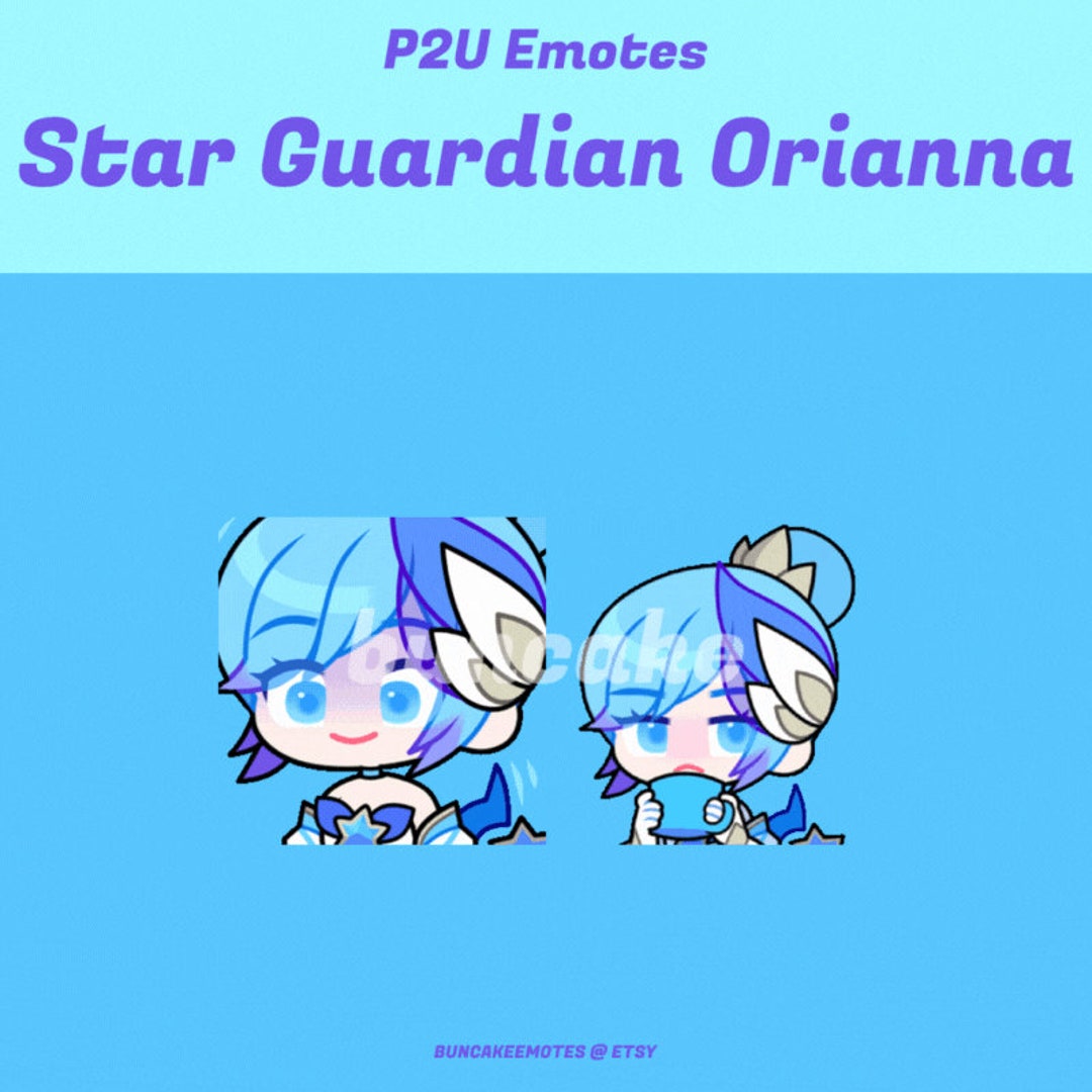 Star Guardian Orianna Animated Emotes | League of Legends - Etsy