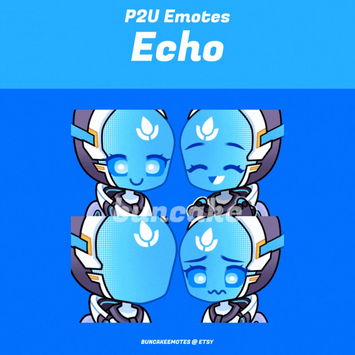 Echo Animated Emotes | Overwatch - Etsy