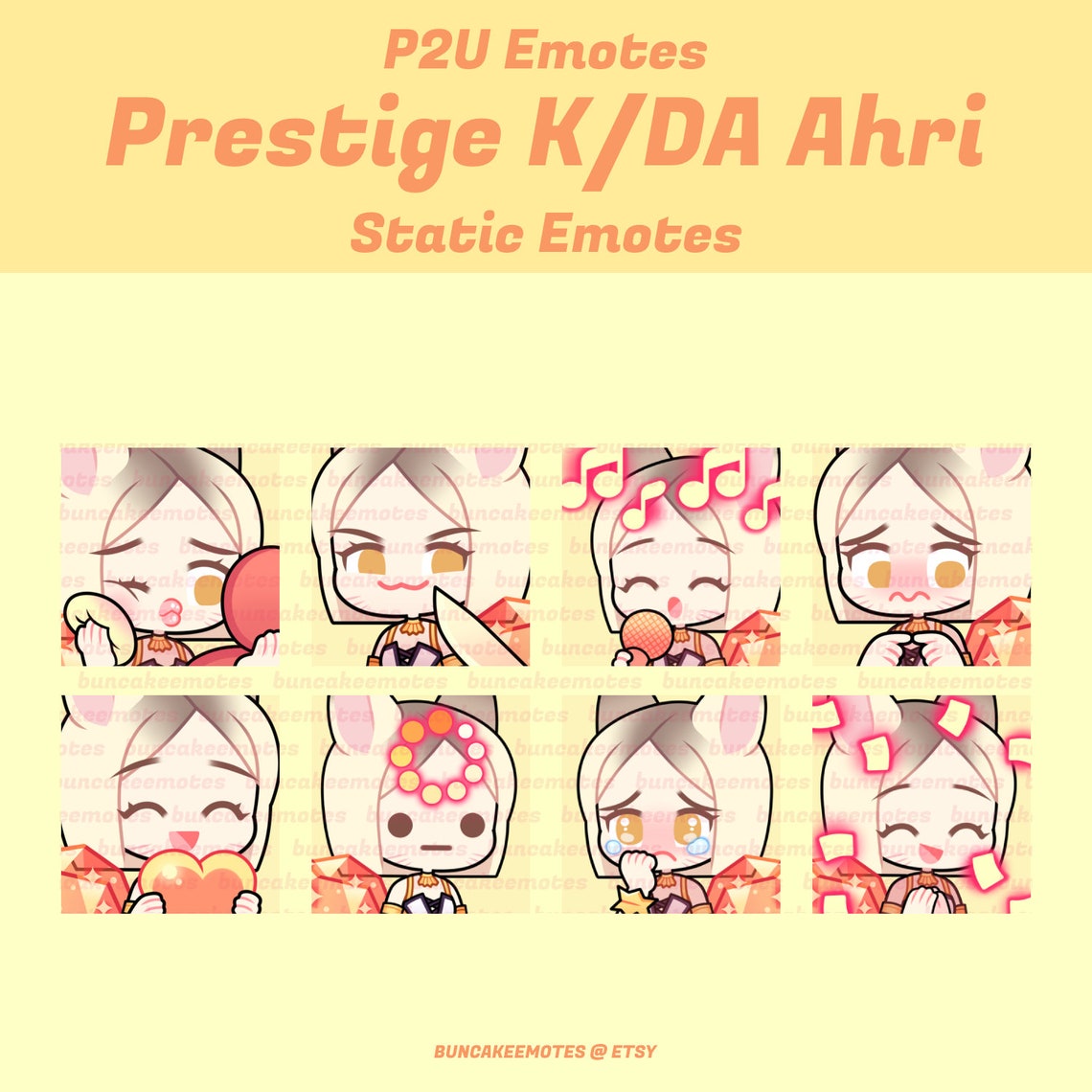 K/DA Prestige Emote Bundle Ahri Evelynn Kai'sa Akali - Etsy