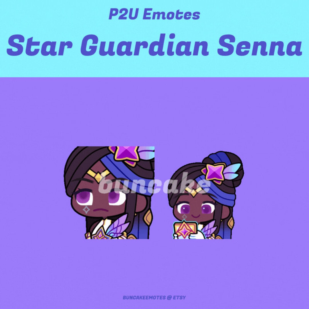Star Guardian Senna Animated Emotes | League of Legends - Etsy