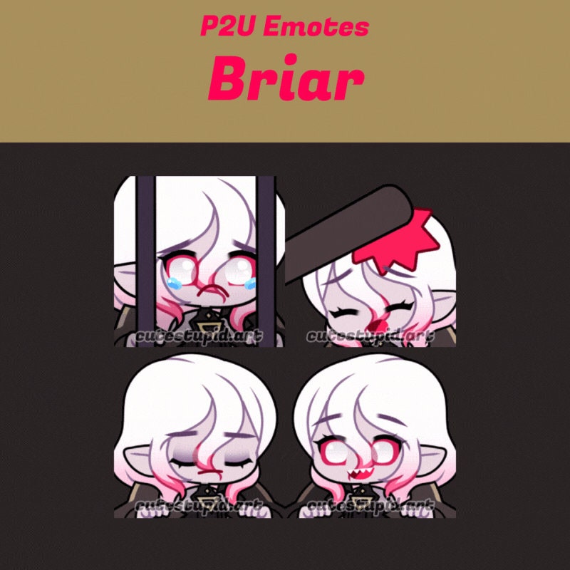 Briar Animated Emotes | League of Legends - Etsy