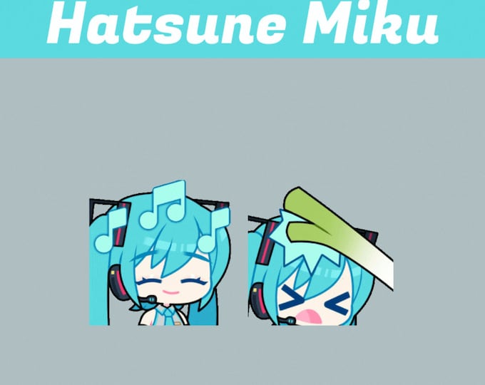 Cute Vocaloid Emotes for Twitch Youtube Discord | P2U Emotes | Rin Len ...