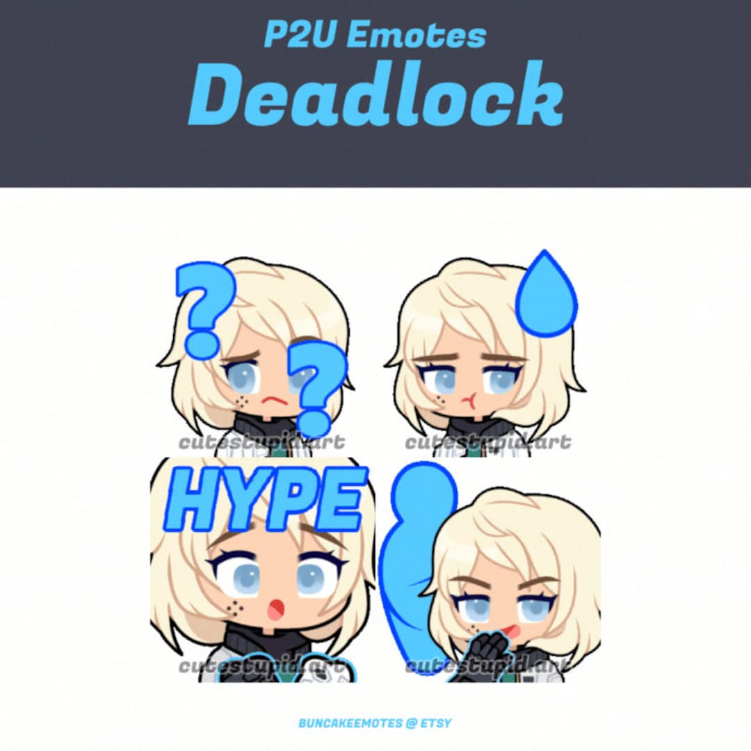 Deadlock Animated Emotes | Valorant - Etsy