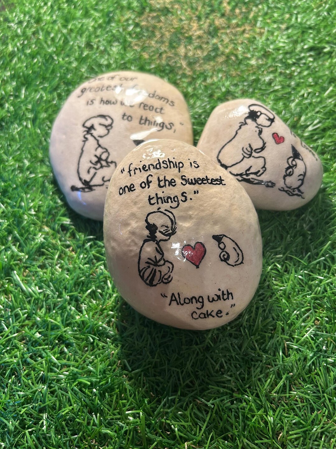 Pocket Hug Quote Grave Ornament Colleagues Friendship Gift Leaving Gift ...