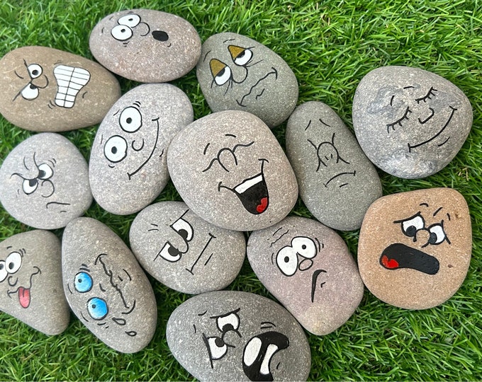 Emotion Stones - Feelings - Story Stones - How Do You Feel Today ...