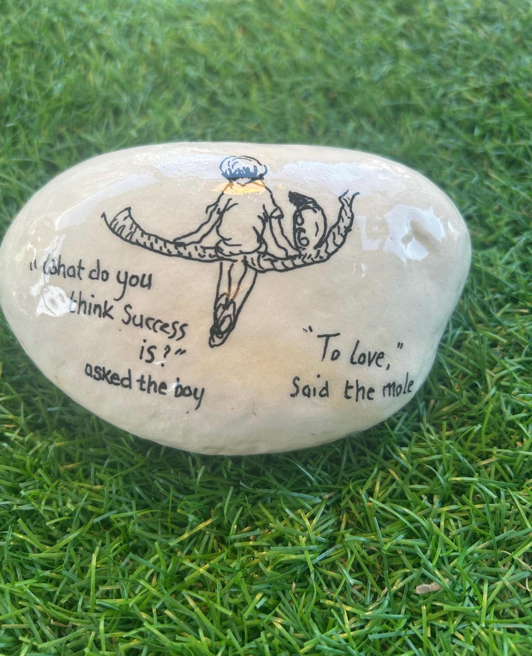The Boy, the Mole, the Fox and the Horse Quote Grave Decoration ...