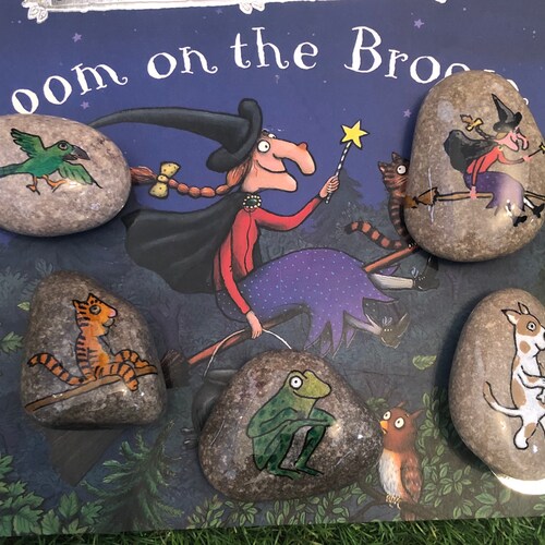 Room on the Broom Inspired Story Stones Full Set Montessori - Etsy
