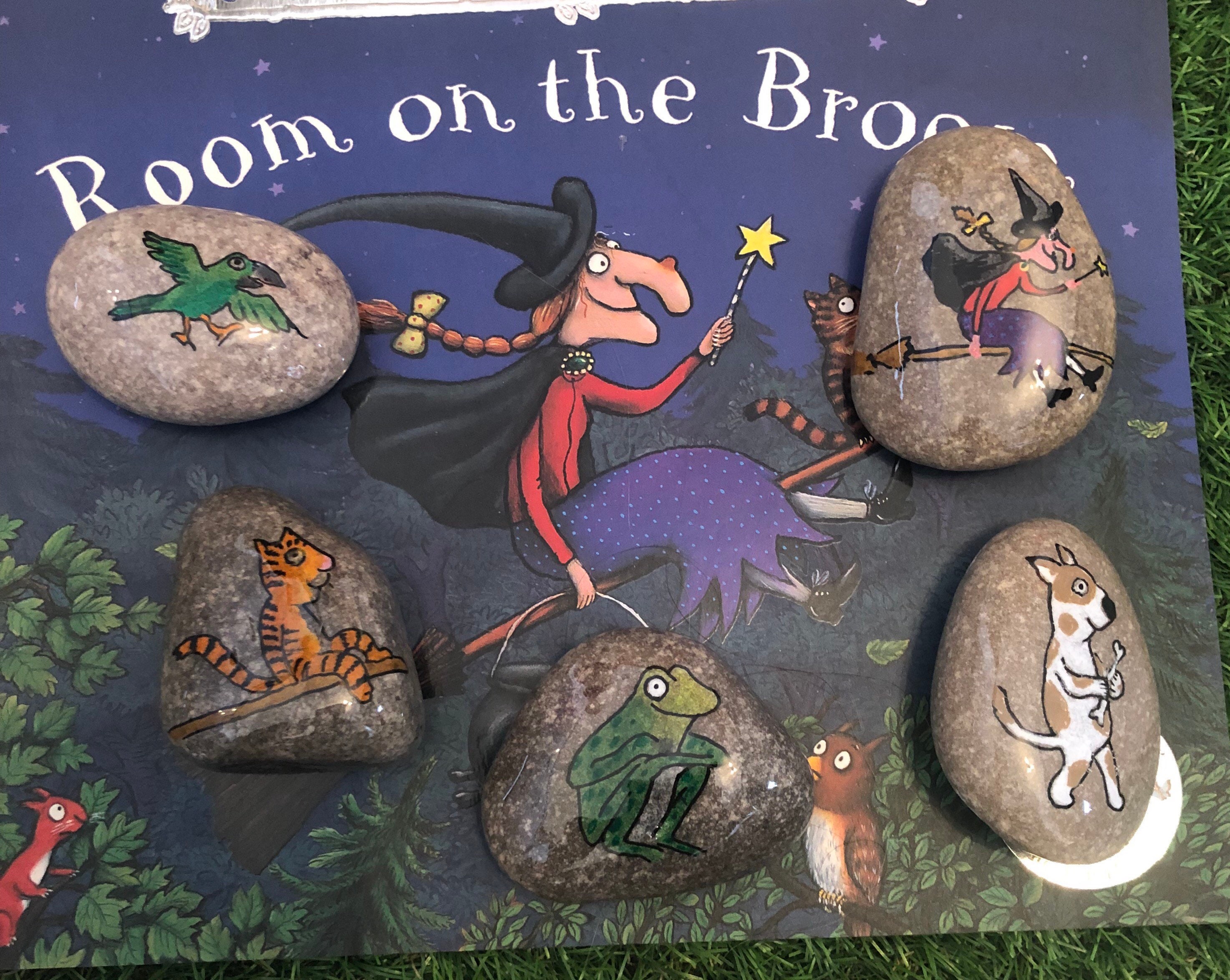 Room on the Broom Inspired Story Stones Full Set Montessori - Etsy