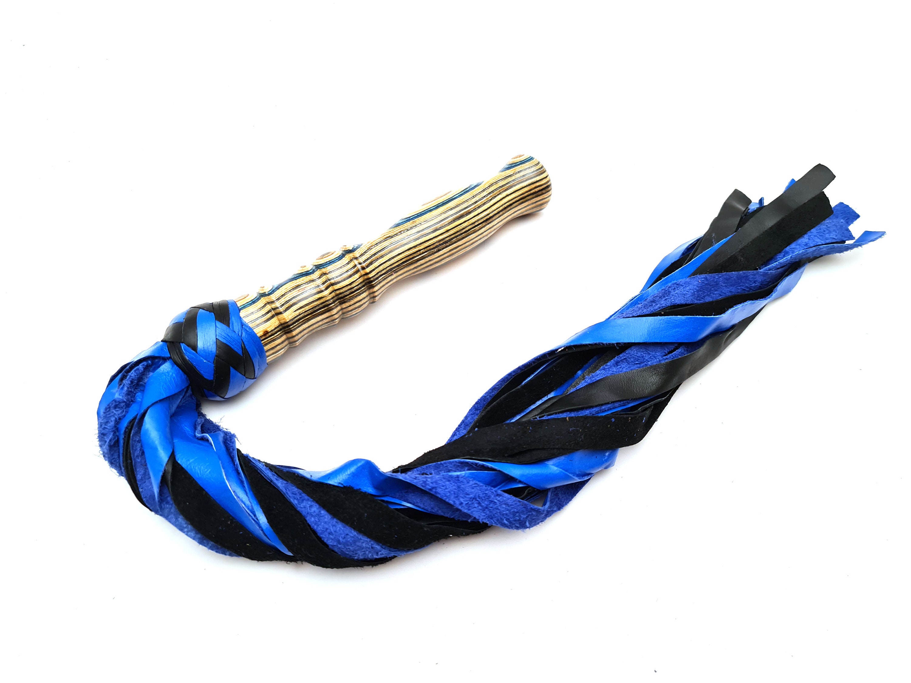 Flogger Floggers Wood Handle Flogger Bdsm Toys Whip - Etsy