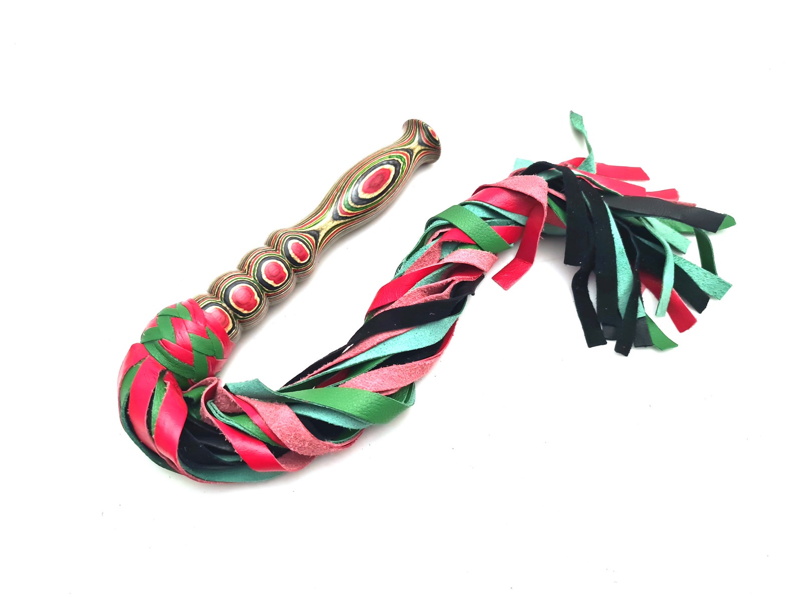 Flogger Floggers Wood Handle Flogger Bdsm Toys Whip | Etsy