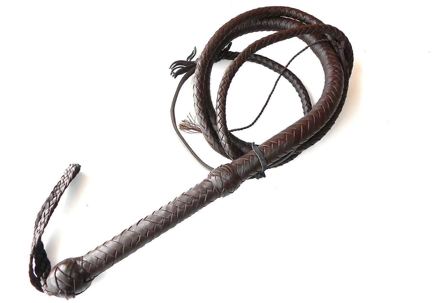 8 FT Braided Leather Bullwhip – Indiana Jones, Zorro Style Whip - Etsy UK